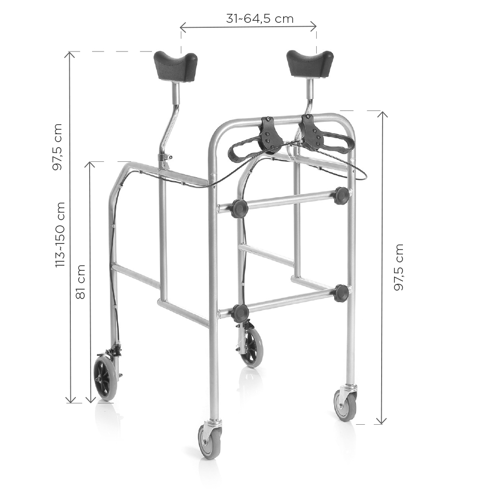 DEMOUNTABLE SHOULDER REST WALKER – Moretti Spa Innovation, technology ...
